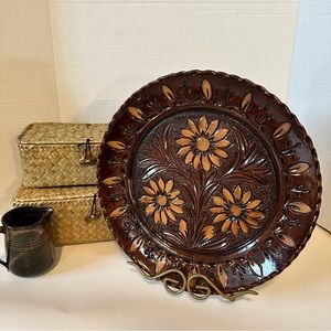 Art | Vintage Korond Hungarian Hand Made Folk Art Pottery Decorative ...